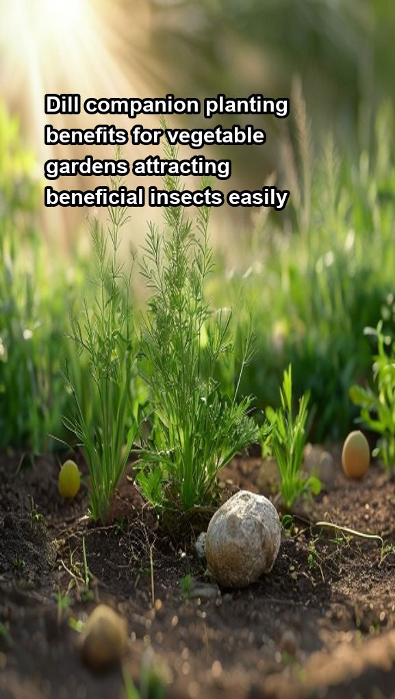 Dill companion planting benefits for vegetable gardens attracting ...