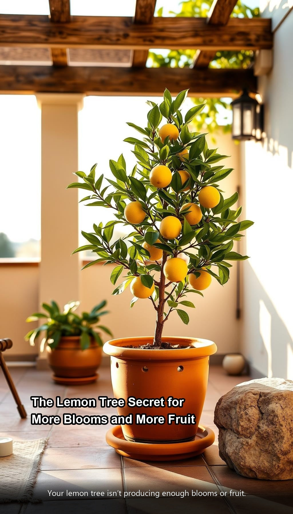 The Lemon Tree Secret for More Blooms and More Fruit