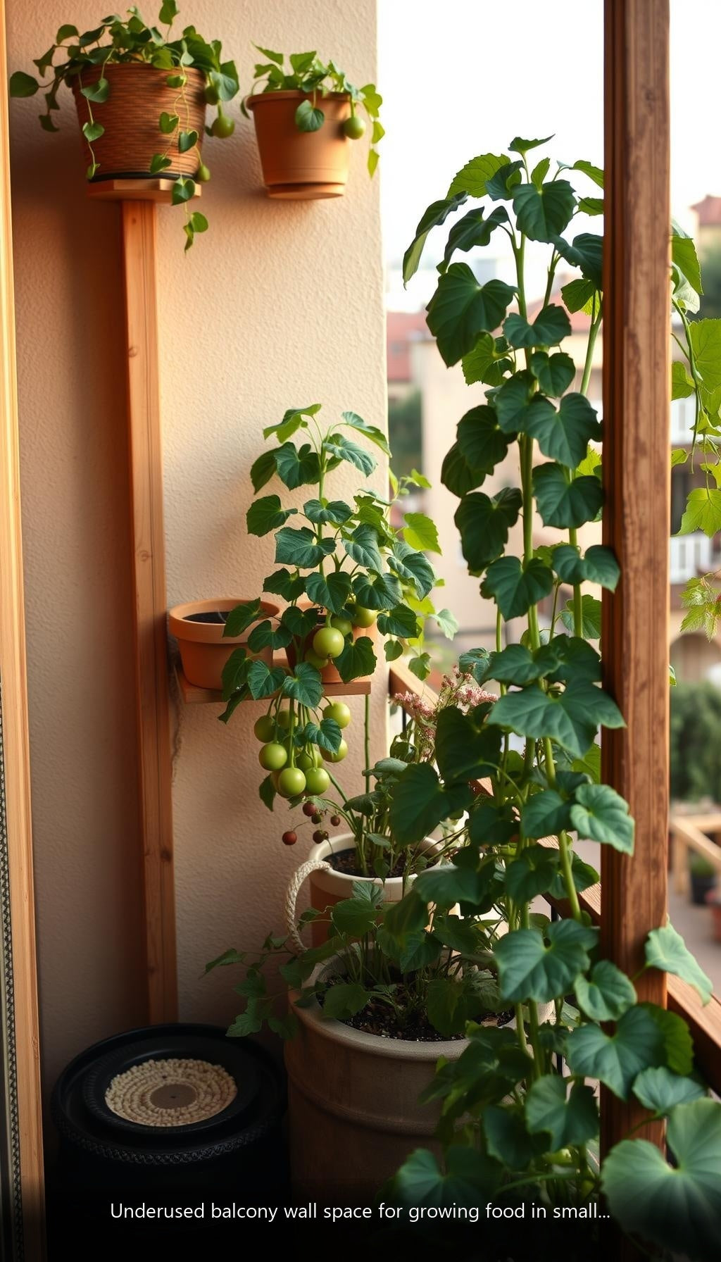 Don’t Waste Balcony Walls: Grow These 4 Easy Climbing Vegetables