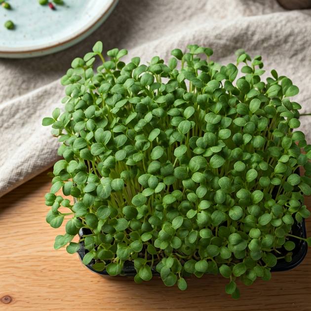 How to Grow Green Amaranth Microgreens with Sterile Media, Light, and ...