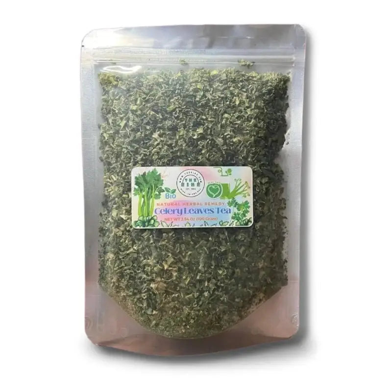 Dehydrated Celery Leaf Tea - Dried Celery Flakes Apium Graveolens 100 gram